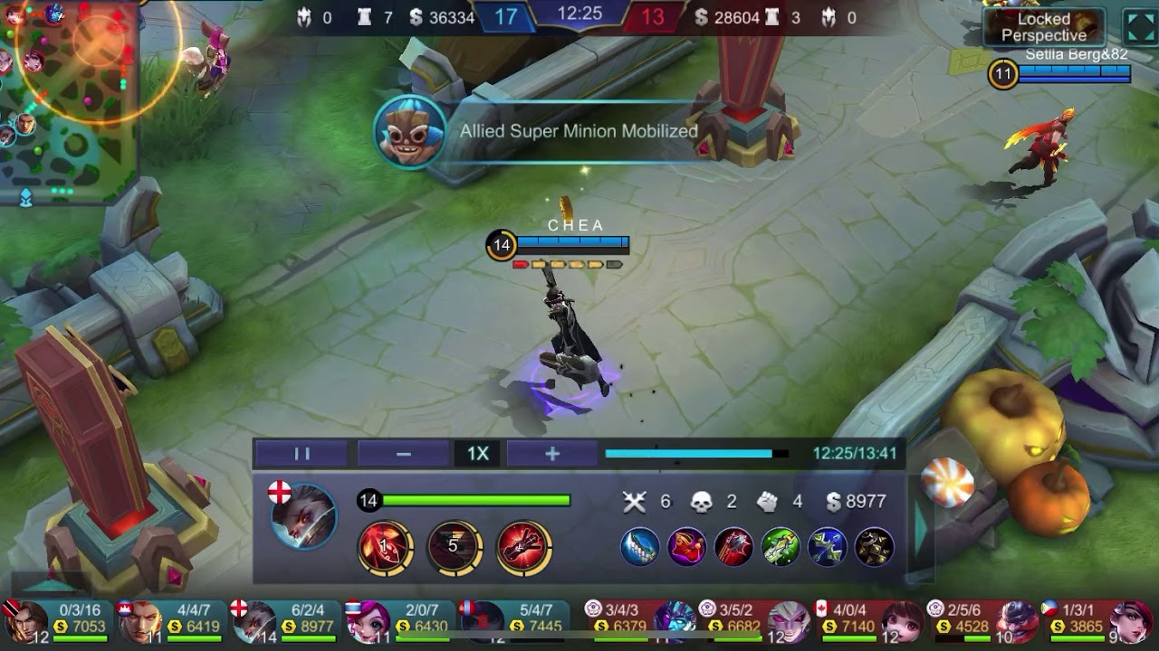 SAVAGE ️ ️Granger in mobile legend By Chea - YouTube