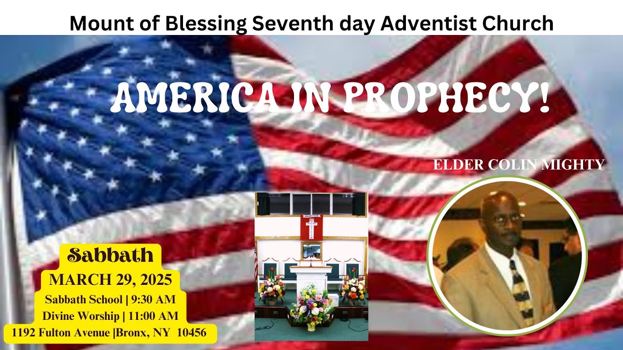 AMERICA IN PROPHECY! - ELDER COLIN MIGHTY - YouTube