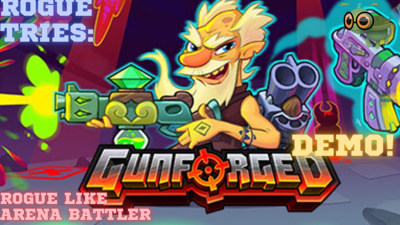 Rogue Tries: Gunforged ! | Rogue-Lite, Twin-Stick Shooter! | - YouTube