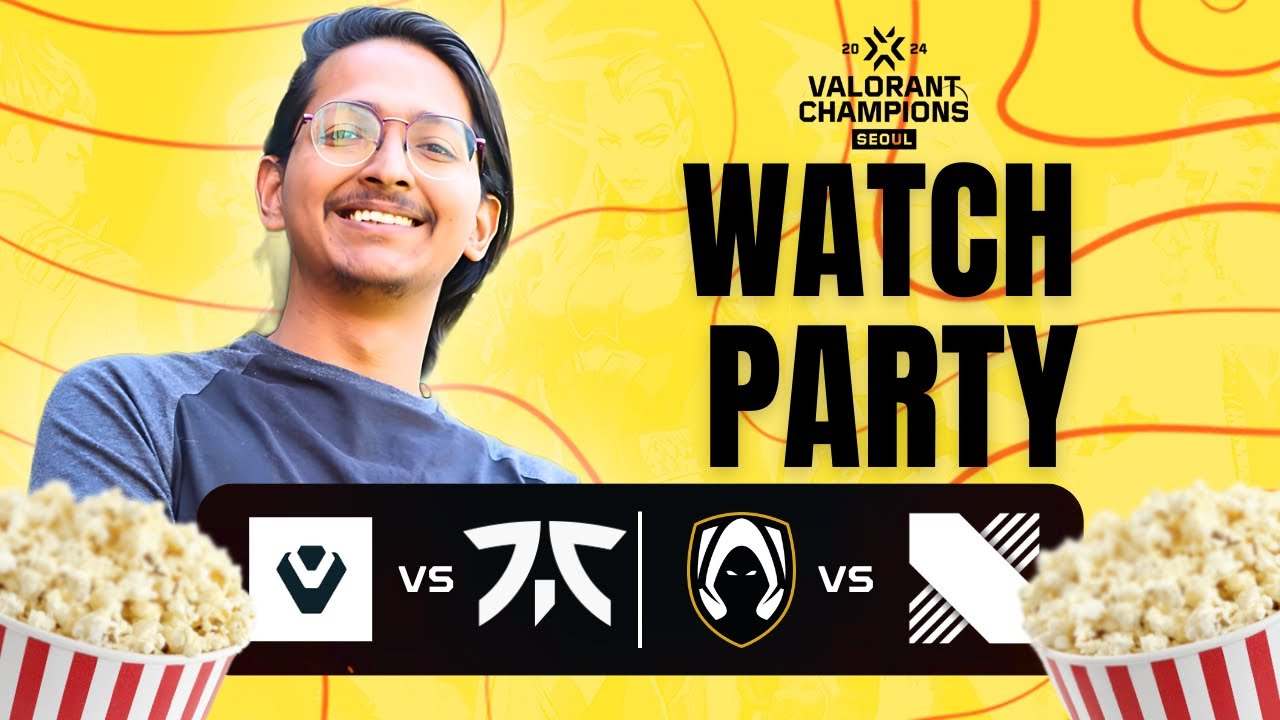 SEN vs. FNC | DRX vs TH WatchParty || VCT Champions Seoul Hindi ...