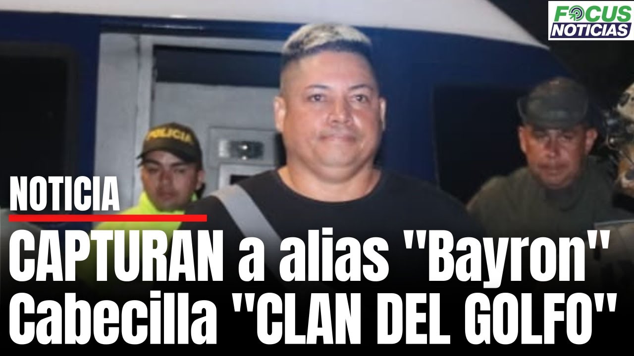 En vivo. Rueda de Prensa. Así fue la captura Alias "BAYRON" Cabecilla ...