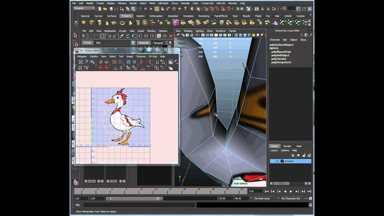 Maya hand modeling tutorial #3 - Laying out the UVs - YouTube