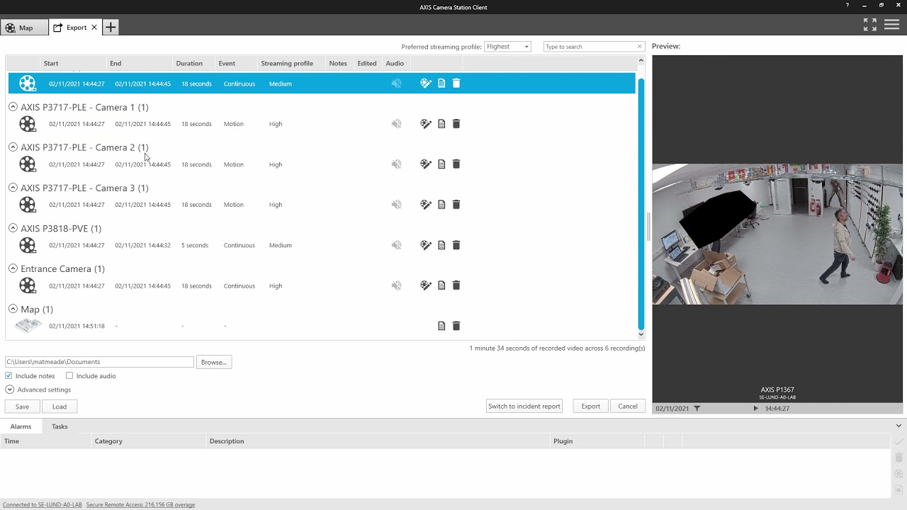 AXIS Camera Station - version 5.40 new user features - YouTube