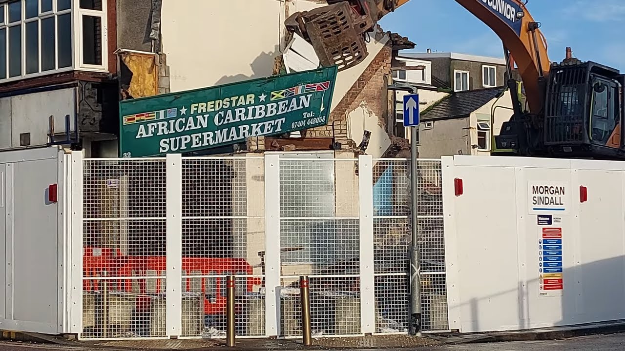 I AM BACK IN BUSINESS PART 1 DEMOLITION ON COOKSON STREET BLACKPOOL ...