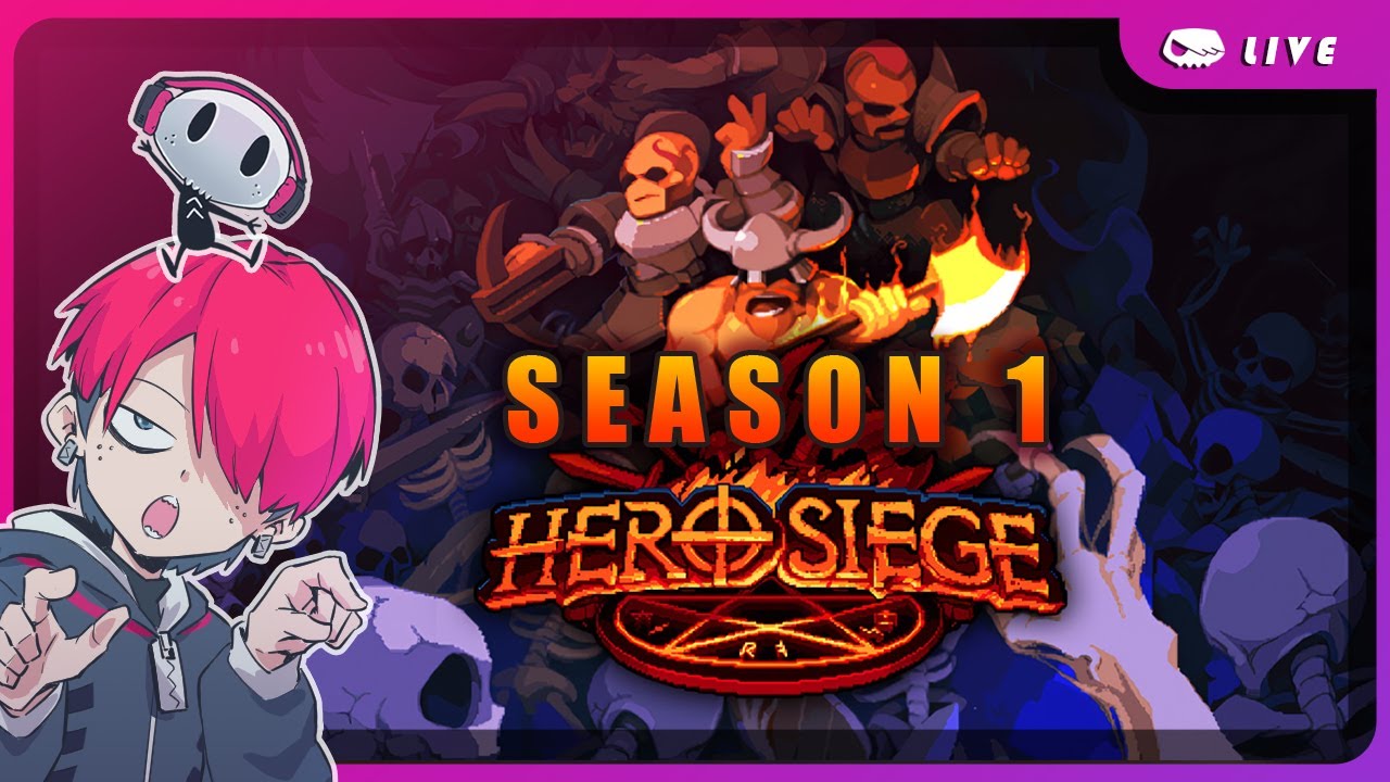 【Hero Siege】Hero Siege 2.0 Season 1, 我不要刷碗，但我要玩刷刷刷游戏【SKELITTO】 - YouTube