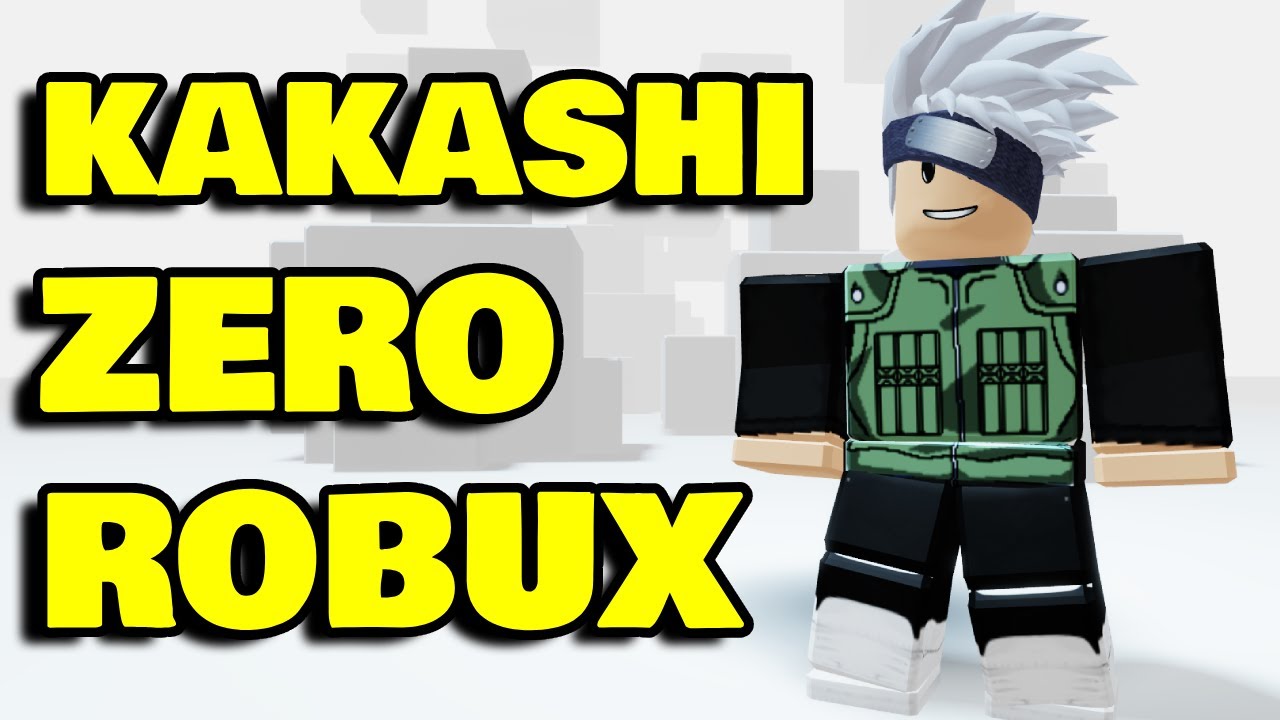 COMO FAZER A SKIN DO KAKASHI GRÁTIS NO ROBLOX - ROBLOX ITENS GRATIS ...