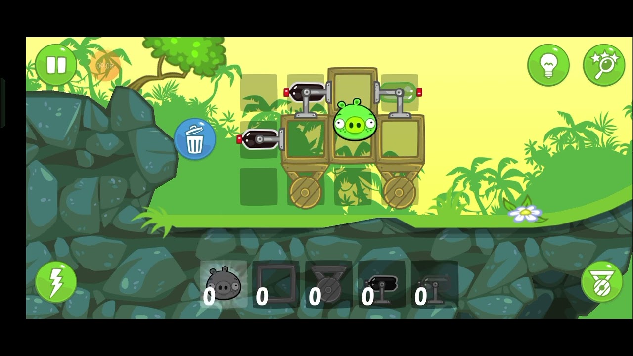 First Time Play Bad Piggies - YouTube