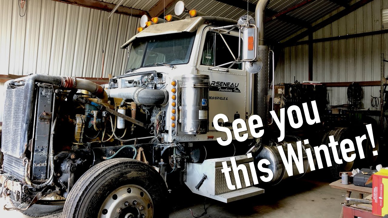 Wrecked Peterbilt 379 rebuild has been put on hold! - YouTube