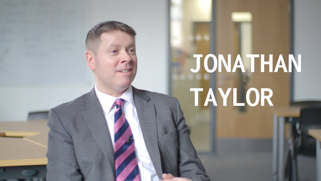 Jonathan Taylor: Inspirational Teachers Award Winner 2018 - YouTube