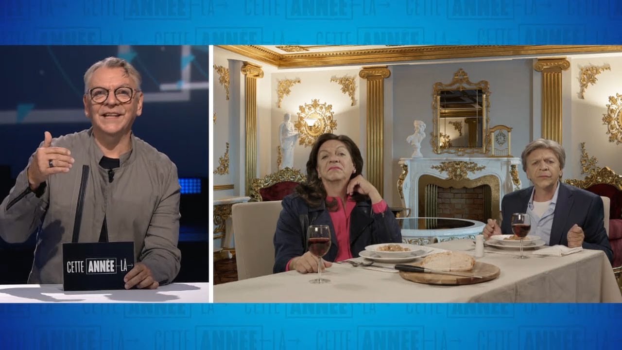 Cette année-là • Marc Labrèche discute avec Sophie Durocher et Richard ...