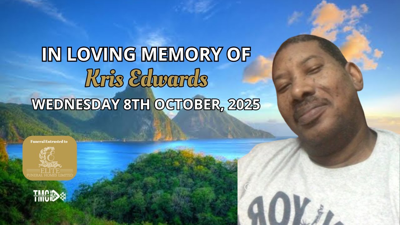The Funeral Service of the Late Kris Edwards - YouTube