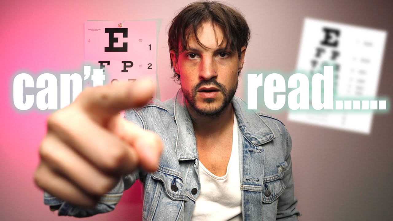 ASMR but you can't even read | follow my instructions mindless eye exam ...