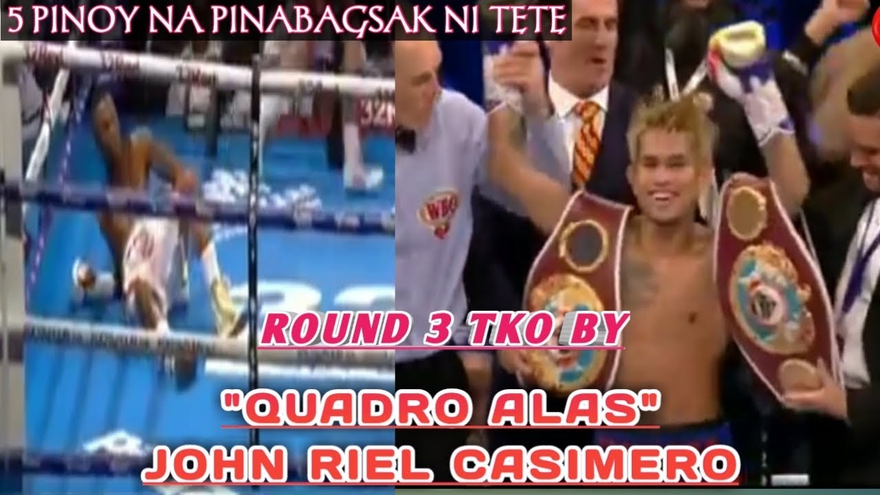 ANG TUMALO SA 5 PINOY WINASAK NI 'QUADRO ALAS' JOHNRIEL CASIMERO vs ...