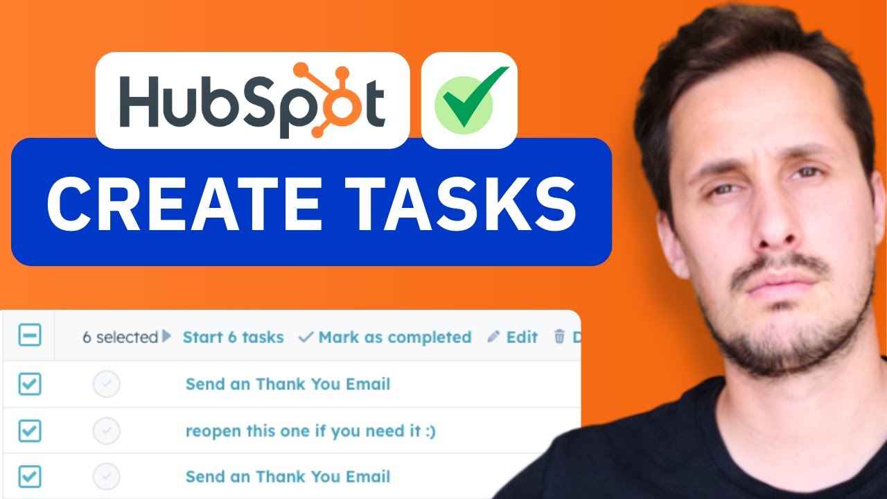 How to Use Task Management in HubSpot CRM (for Beginners) - YouTube
