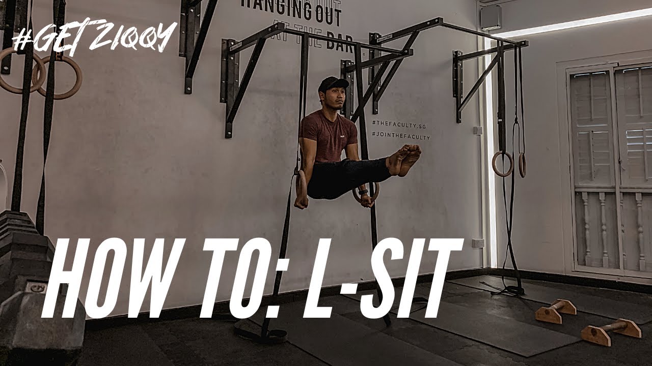 How to L sit (For beginners) - YouTube