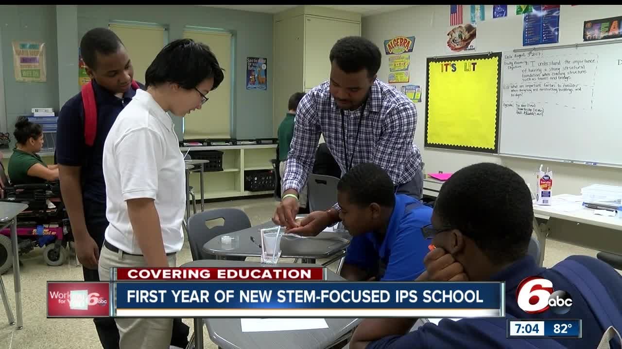 First year of new IPS STEM-focused school - YouTube