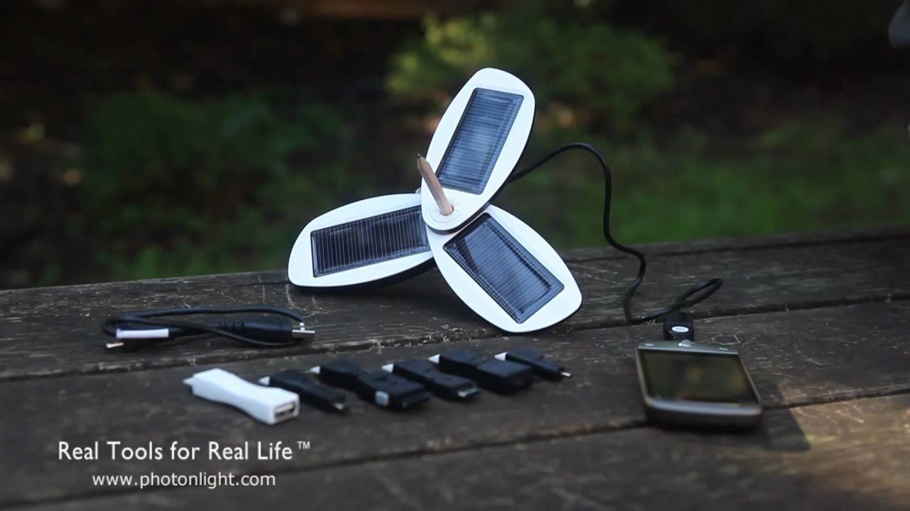 Solio Classic Hybrid Solar Charger - Features & Operation - YouTube