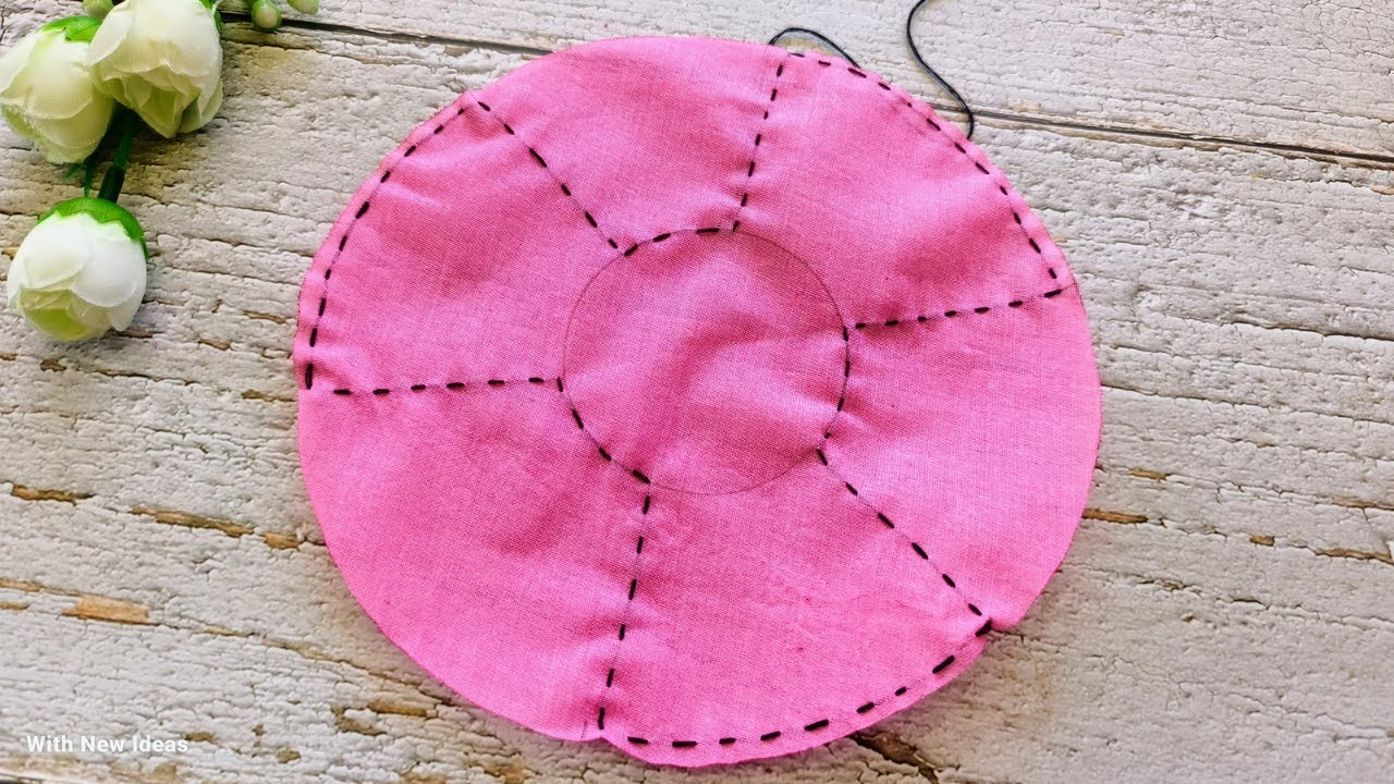 Wow!!!💕💕💕 Adorable Lovely Fabric Art For Craft Lover Detail Tutorial ...