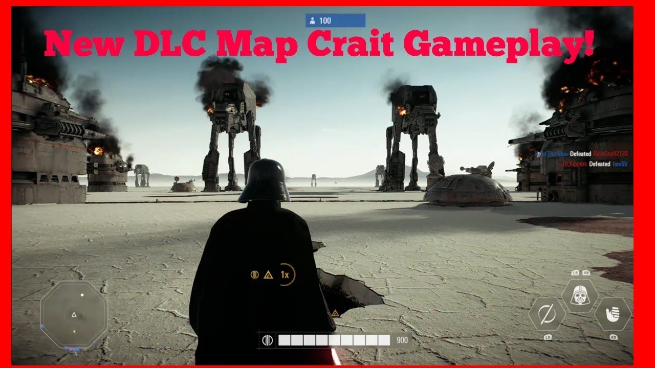 Star Wars BF2 - The Last Jedi DLC Gamplay (My Favroite Map By Far ...