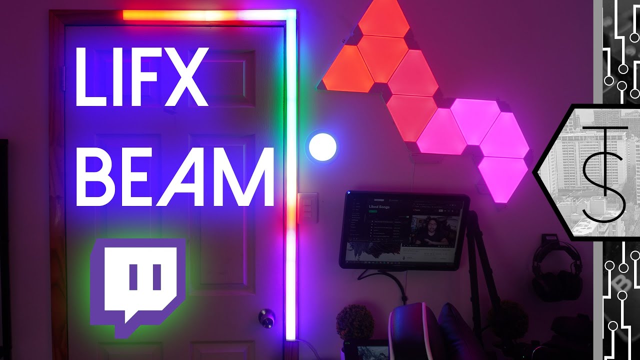 LIFX Beam Review | The BEST Lights For Streamers? - YouTube