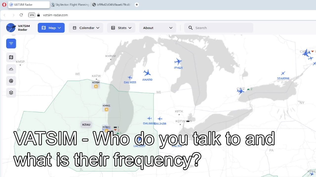 VATSIM - Who do you talk to and what is their frequency? - YouTube