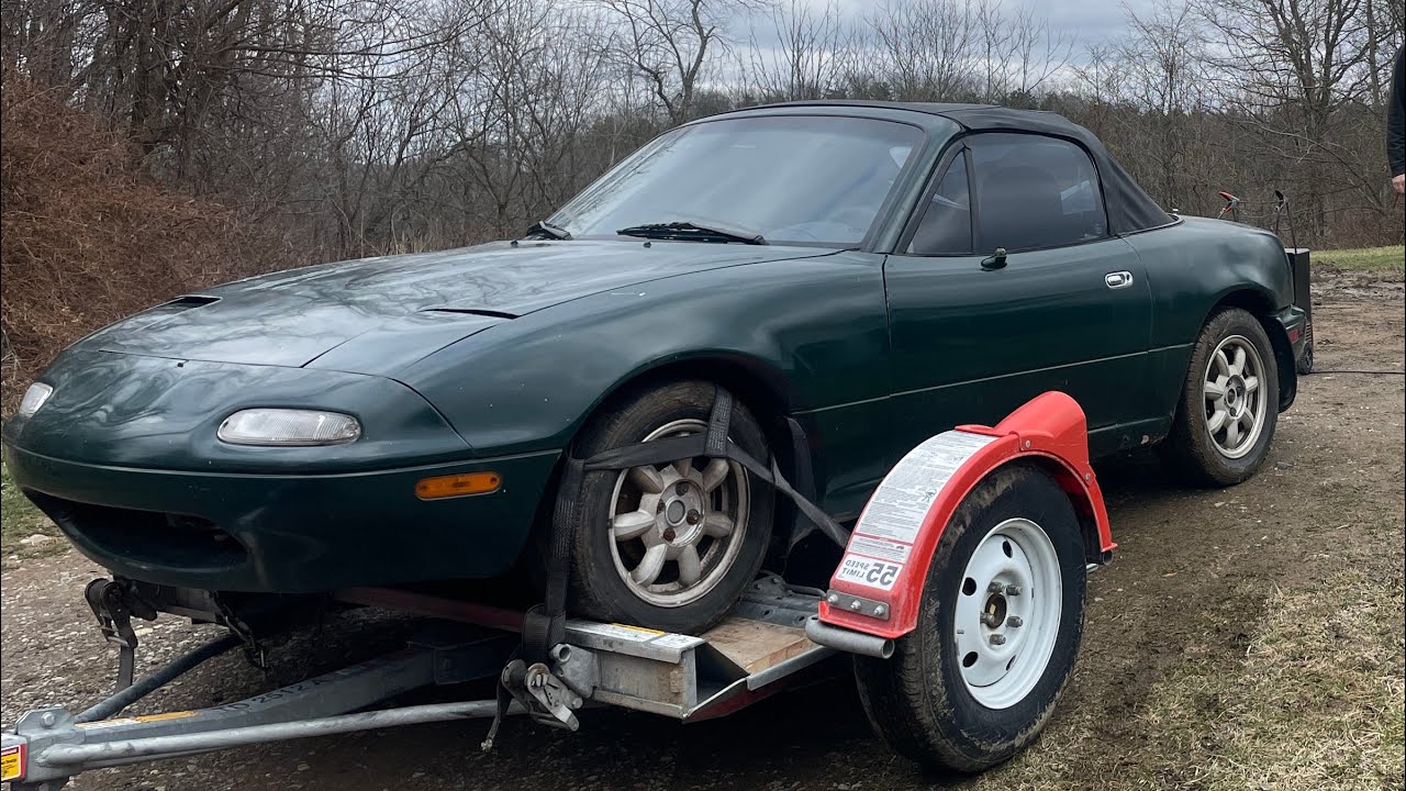 1991 BRG SE Mazda MX-5 Miata Restoration - YouTube