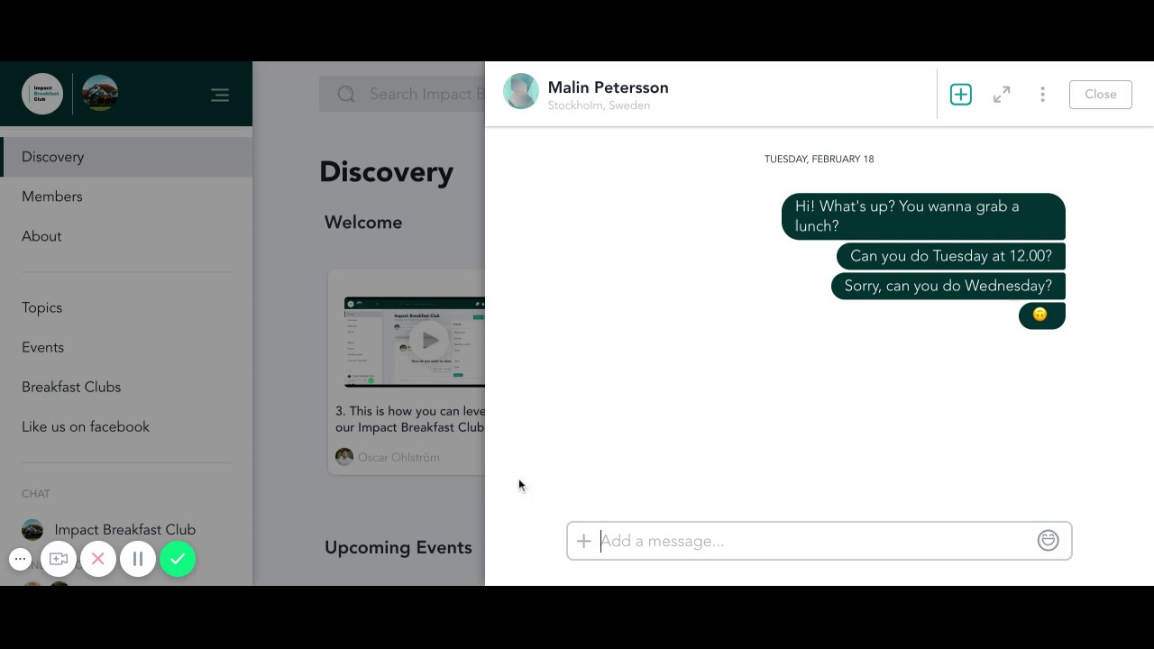4 Sending private messages - YouTube