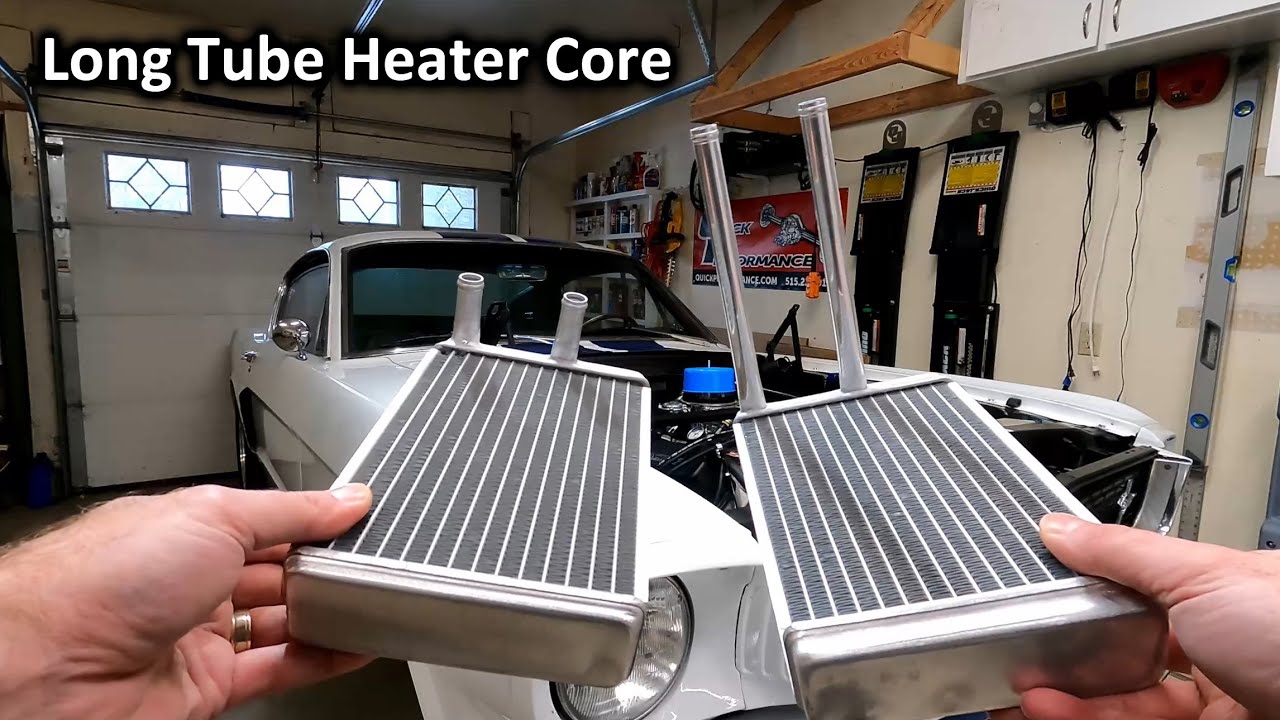 Installing a Long Tube Heater Core - YouTube