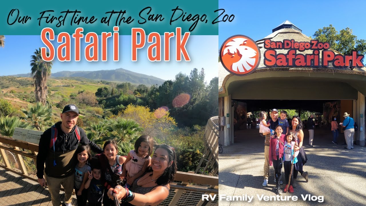 Visiting San Diego Zoo Safari Park // RV Fulltime Family Vlogging ...