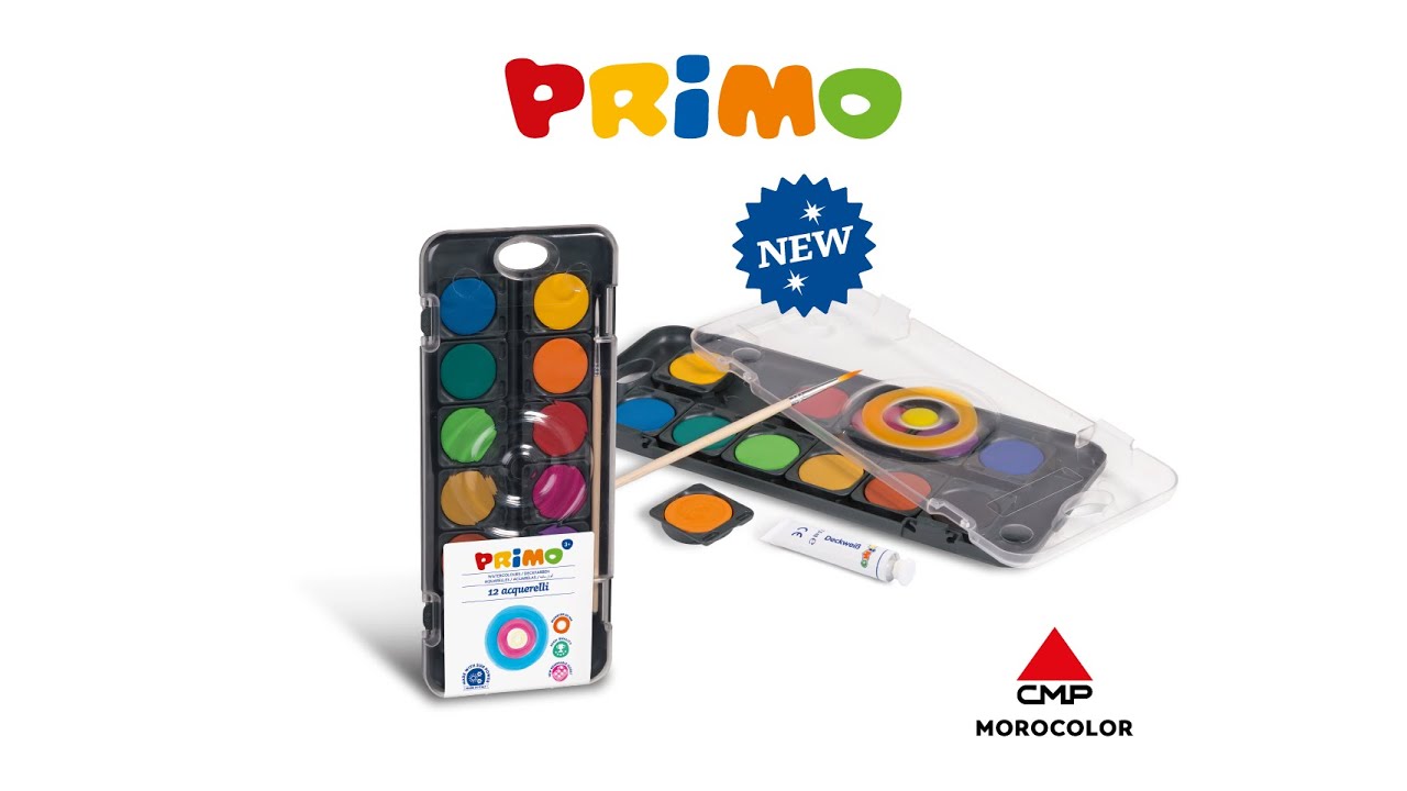 TUTORIAL - Acquerelli Primo nuovi godets removibili - YouTube