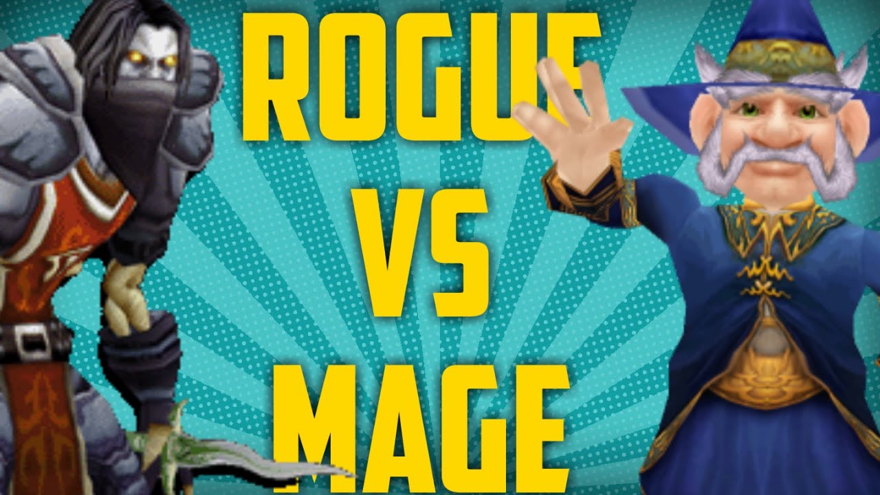 WoW Classic Rogue vs Mage - WoW Classic Rogue Mage PvP - YouTube