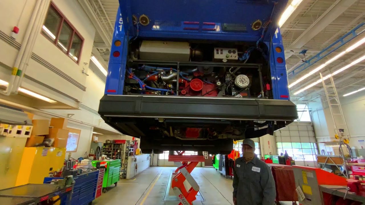 Take a Tour of Intercity Transit's Bus Maintenance Facility - YouTube