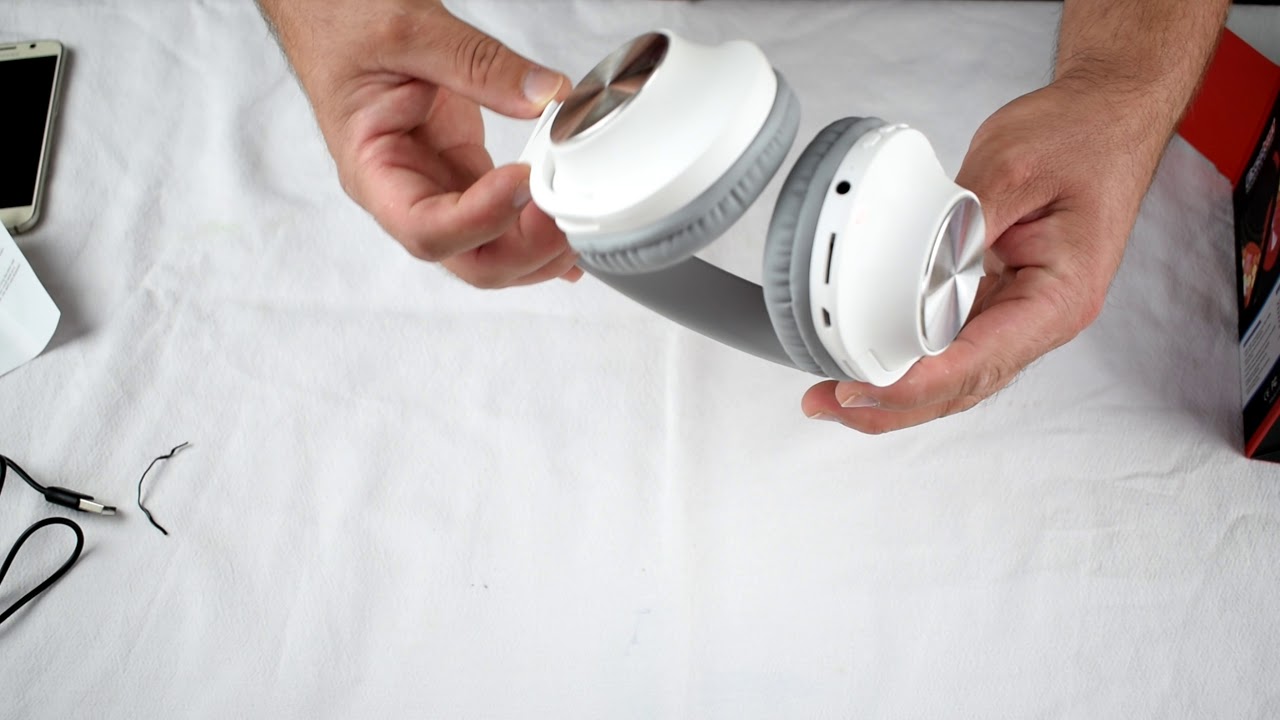 Excelvan stereo wireless headphones unboxing - YouTube