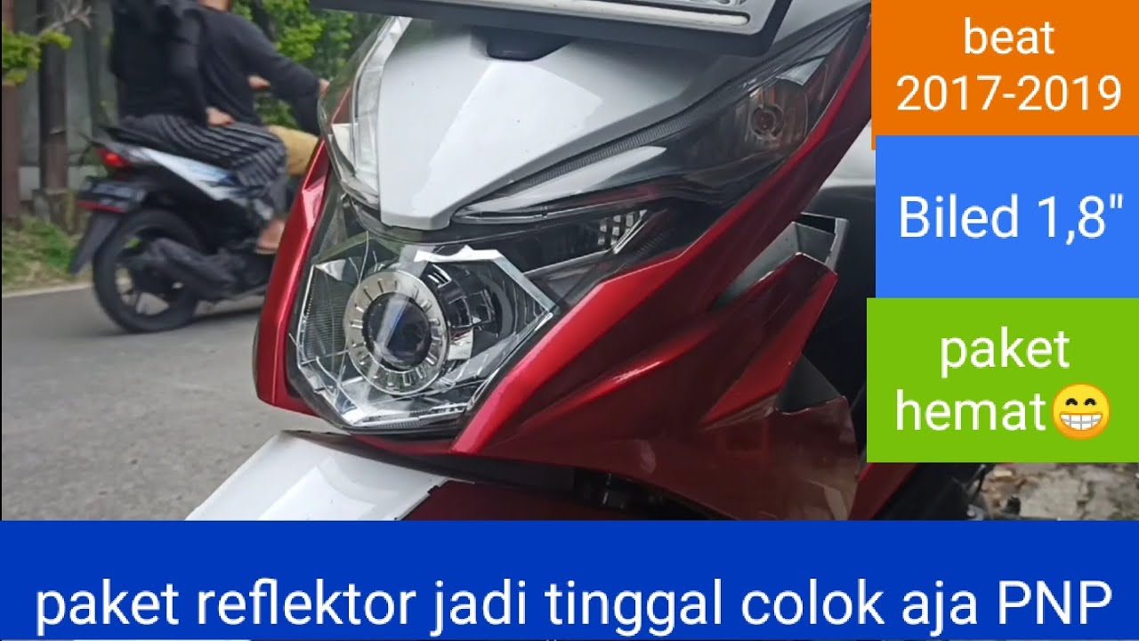 reflektor beat esp 2017-2019 Biled 1,8" non leveling sinar otomotif ...