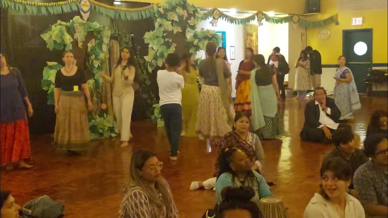 Keshava Prabhu Chants Hare Krishna After ISKCON NYC Sunday Feast - YouTube