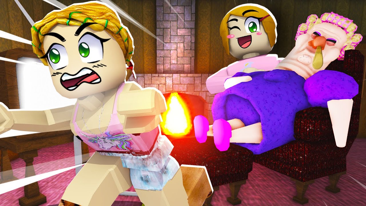 Roblox Grumpy Gran | Can The Bully Escape Grumpy Granny! - YouTube