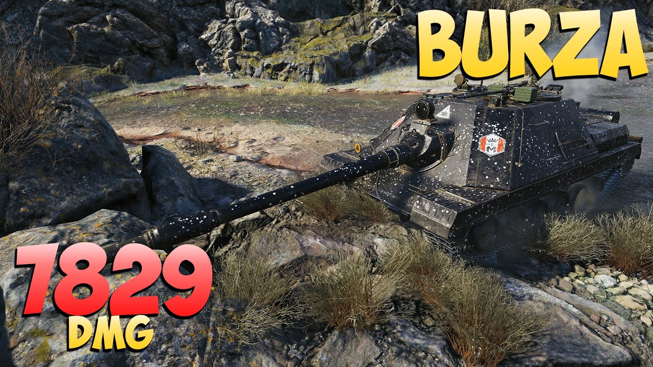 Burza - 10 Kills 7.8K DMG - Good power! - World Of Tanks - YouTube