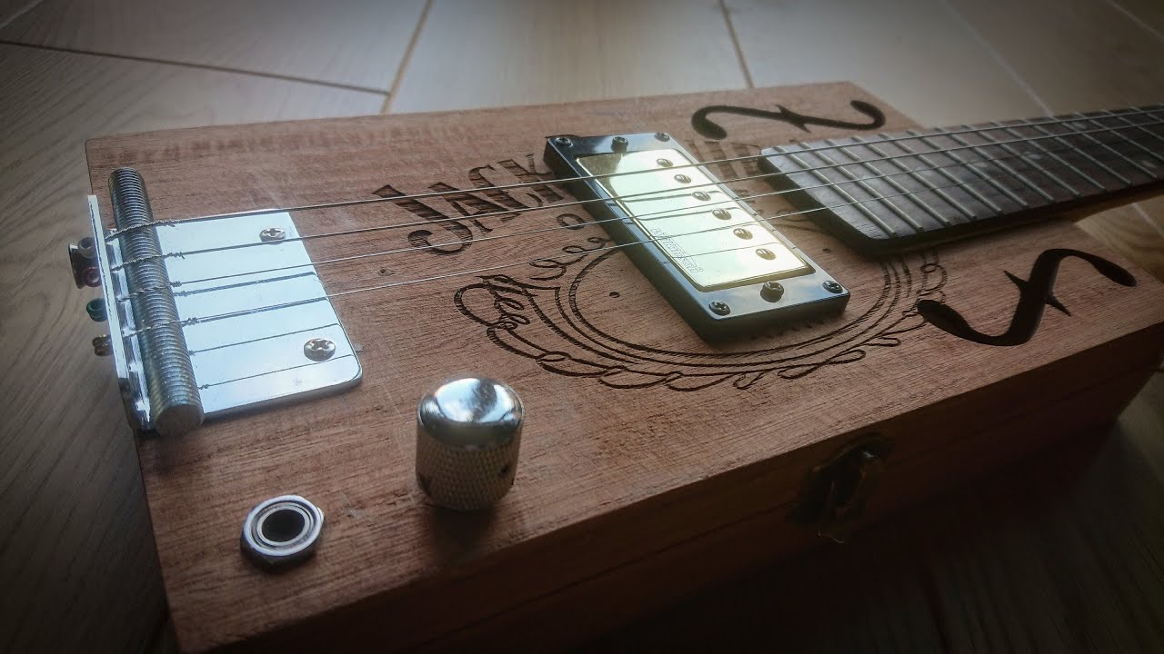 Cigar Box Guitar Build & Demo - YouTube