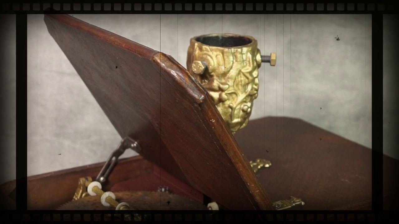 Christmas Kalliope Tree stand Music Box - YouTube