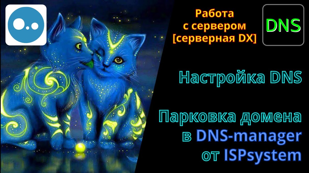 Как привязать доменное имя к серверу с помощью DNS manager от ISPsystem. - YouTube