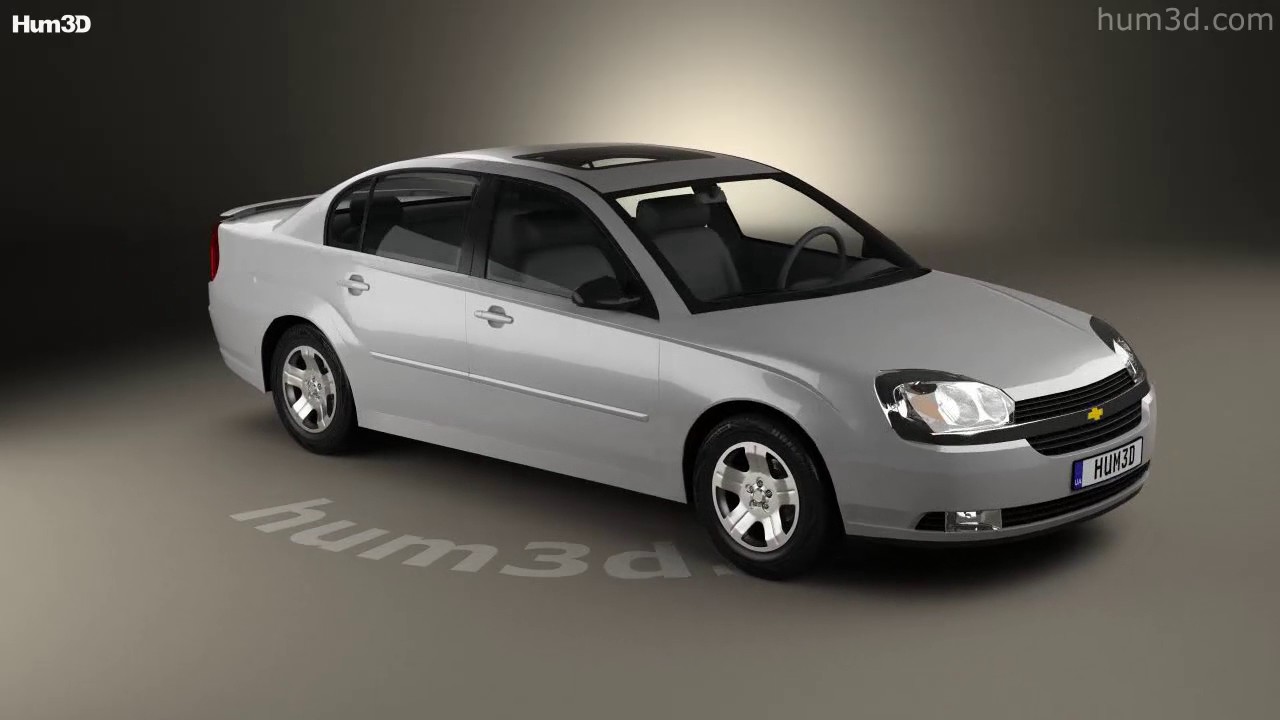 Chevrolet Malibu 2004 3D model by Hum3D.com - YouTube