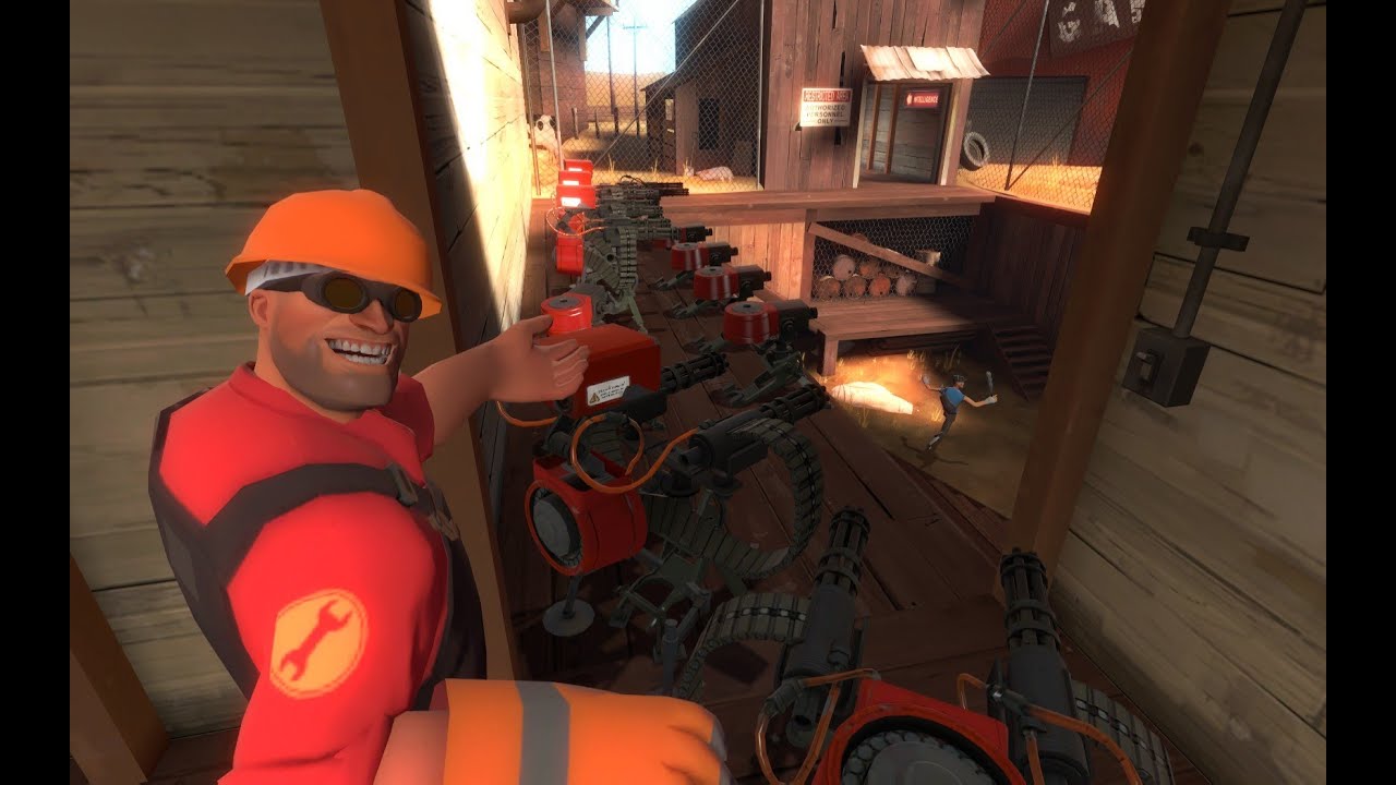 TF2 Combat Engineer Gameplay - YouTube