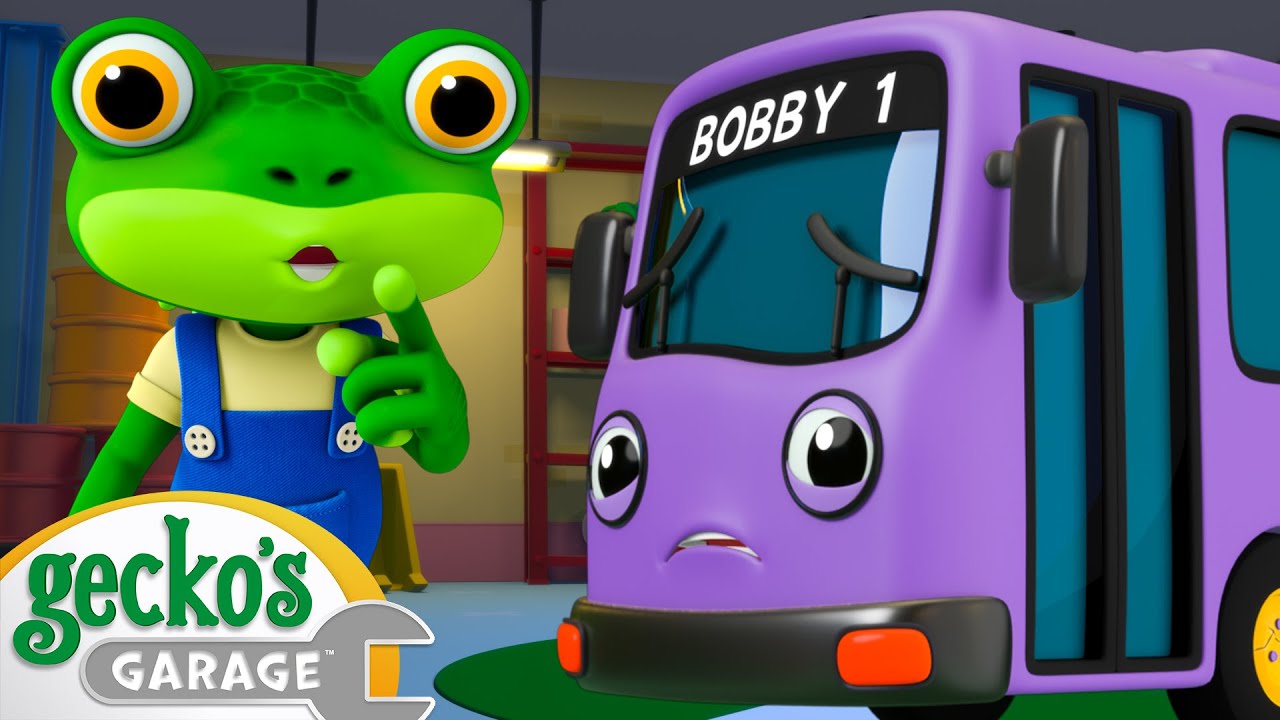 Sneaky Bedtime Tyre Change | Gecko the Mechanic | Vehicle Repair ...