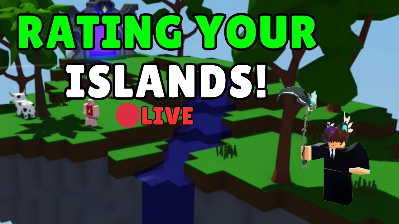 Rating YOUR Roblox Islands!🔴 island code: WIAEL - YouTube