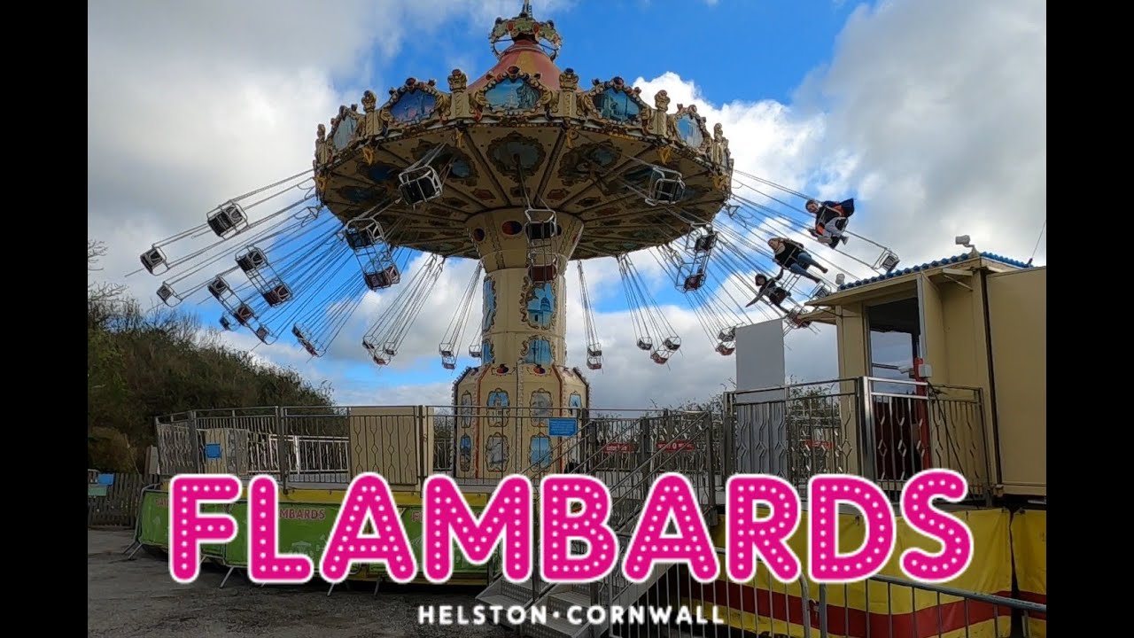 Sky Swinger Off Ride Flambards Theme Park HD - YouTube