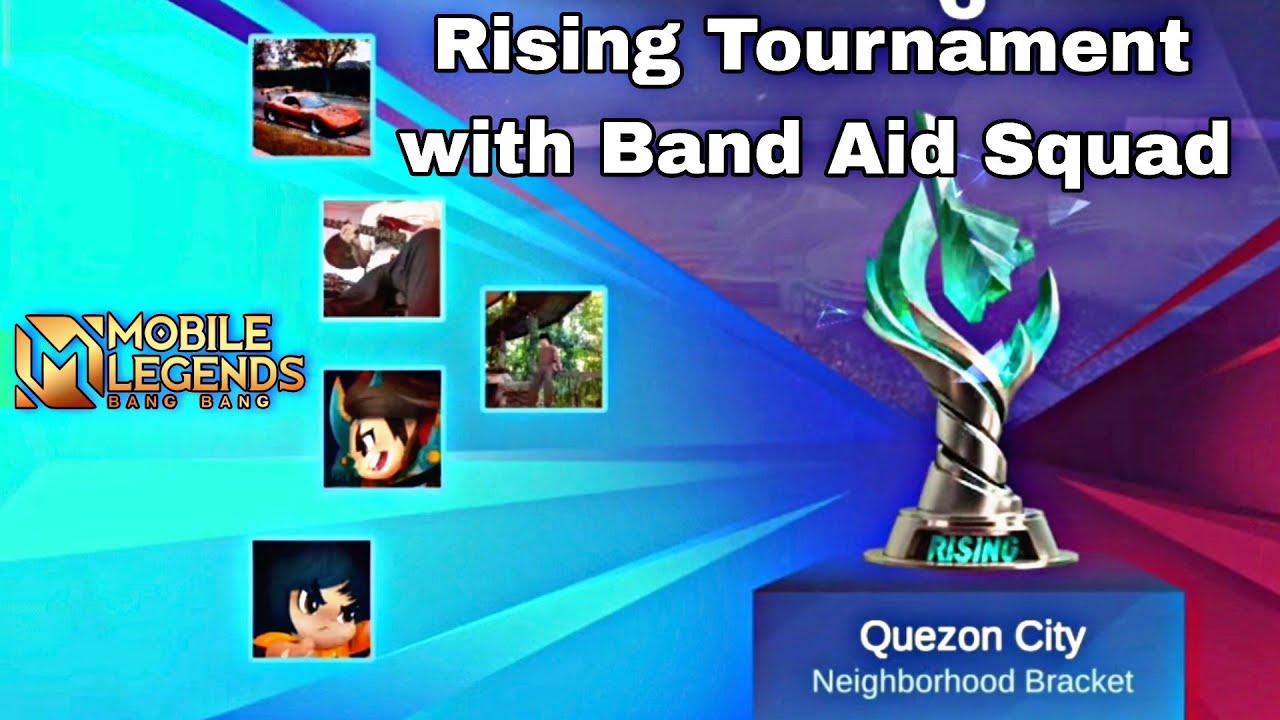 MLBB RISING TOURNAMENT WITH Band Aid Squad - YouTube
