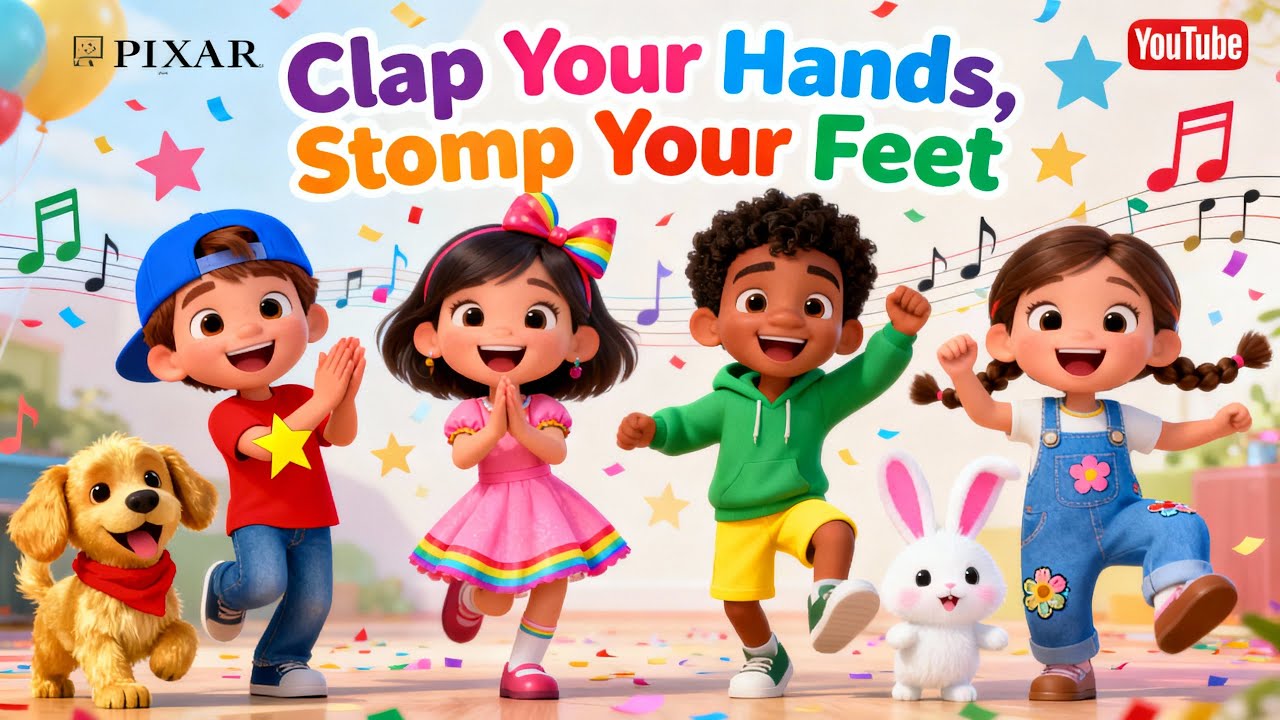 🎵 "CLAP YOUR HANDS, STOMP YOUR FEET!" 🎵 - YouTube