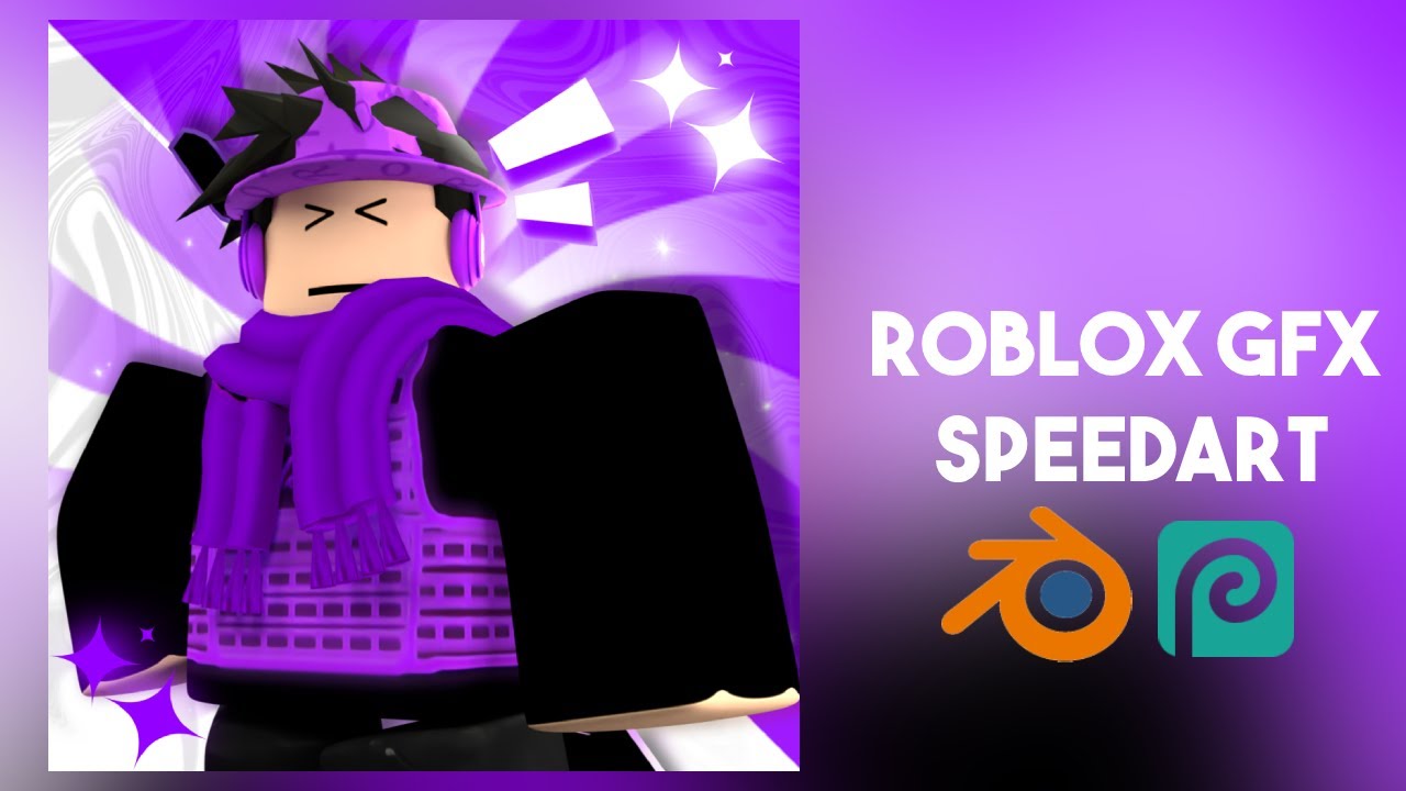 Roblox GFX Speed Art #12 - YouTube