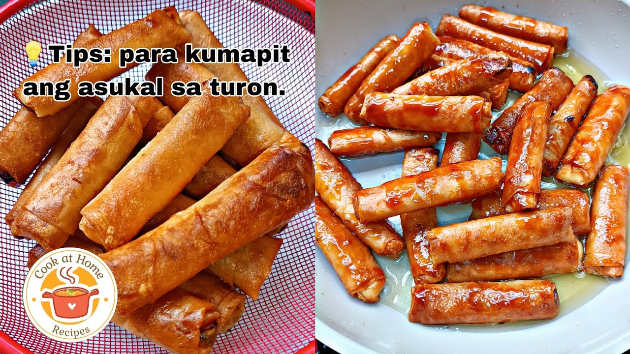 How to Make Turon with Perfect Caramel Coating | Sweet & Crunchy ...