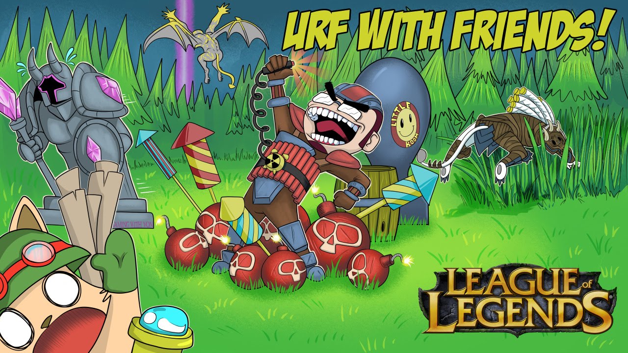 Drunk League of Legends - URF Mode! - YouTube